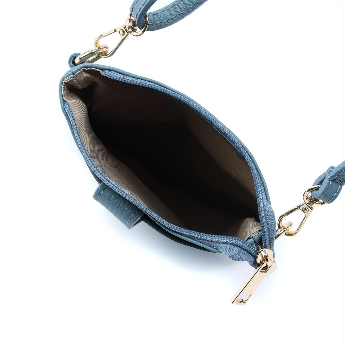 イタリア製 レザーモバイルショルダーバッグ FRANCO FERRARO(フランコ